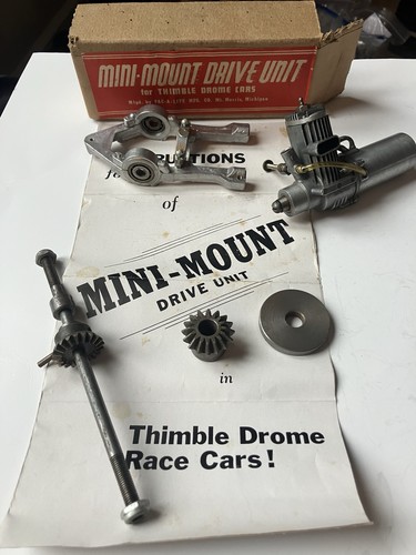 Cameron 09 Thimble Drome Tether Car Engine With Mini Mount Drive Unit ...