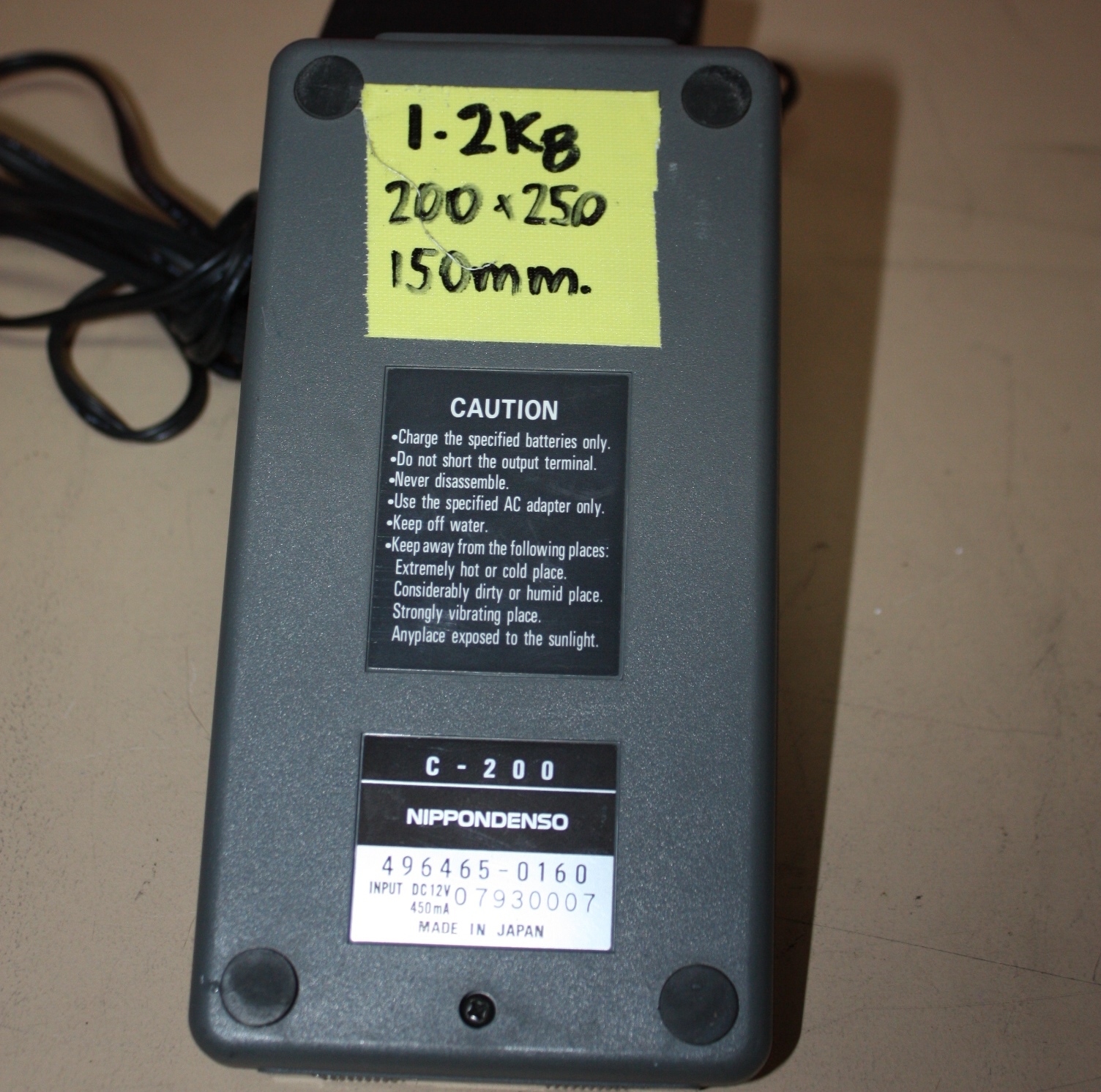 Nippon denso CU 2060 496320 0170 Instrument Barcode Batch Scan ...