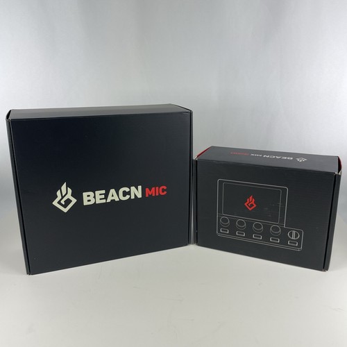 BEACN Mic & Beacn Mix Create Black New Open Box USB-C Broadcast Content ...