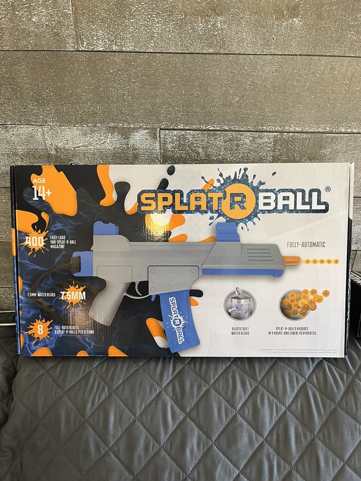 Splat R Ball Soft Water Bead Blaster Fully Automatic SRB400-SUB "BRAND ...