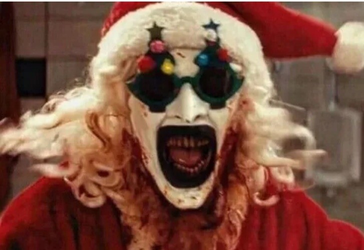 Terrifier 3: Art The Clown Christmas Glasses | eBay