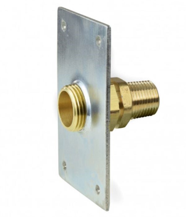 Pro-Flex PFST-12 1/2in Termination Plate 1/2MIP 3/8FIP CSST Male ...