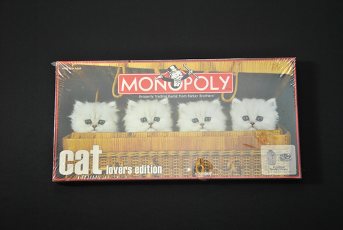 New Sealed 2007 Monopoly Cat Lovers Edition Board Game 5625CS | eBay