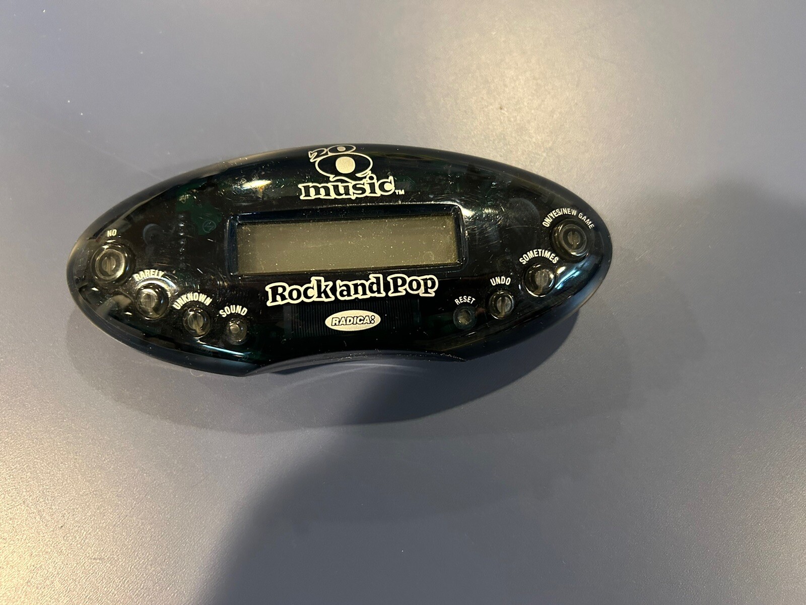 20 Questions MUSIC Rock And Pop 20Q Handheld Electronic Game | eBay