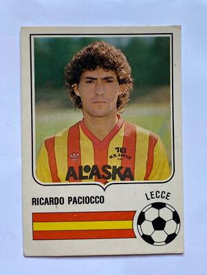 Riccardo Paciocco Lecce Player Card Forza Goal 1985 - 1986 Excellent | eBay