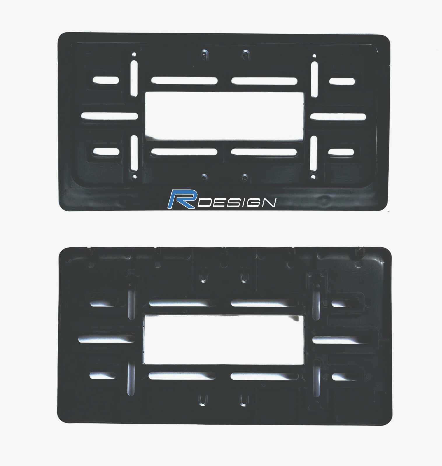 2x License Number Plate Frame Holder Surround for Volvo fans Rdesign R ...
