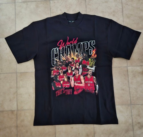 Thats Tuff T-Shirt Dennis Schröder Basketball Weltmeister 2023 Gr. S ...