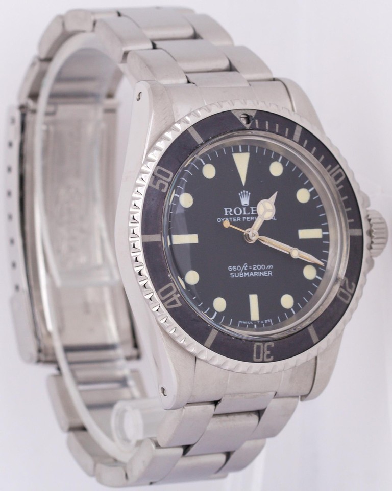 VINTAGE 1978 Rolex Submariner No-Date 5513 PRE COMEX 40mm Steel ...