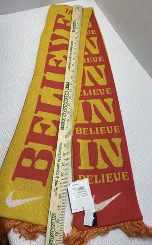 Nike Scarf AFC Richmond Ted Lasso Believe In Soccer University Gold ...