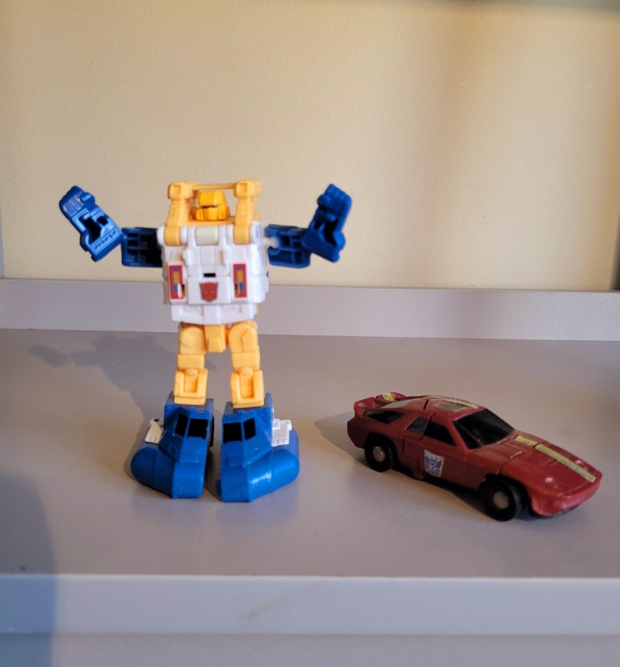 Transformers G1 Lot (9) - Optimus Prime, Dino Bots, Grimlock | eBay