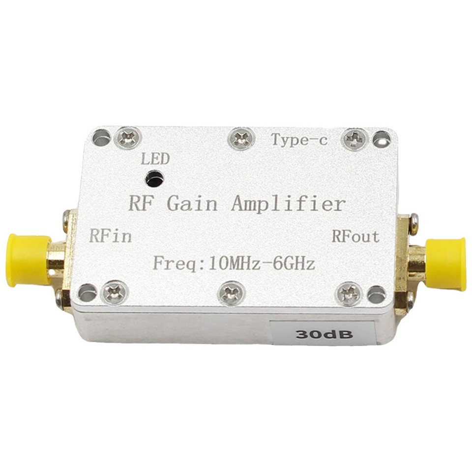 RF Drive High Flatness Amplifier 10dB 20dB 30dB 40dB Gain RF Amplifier ...