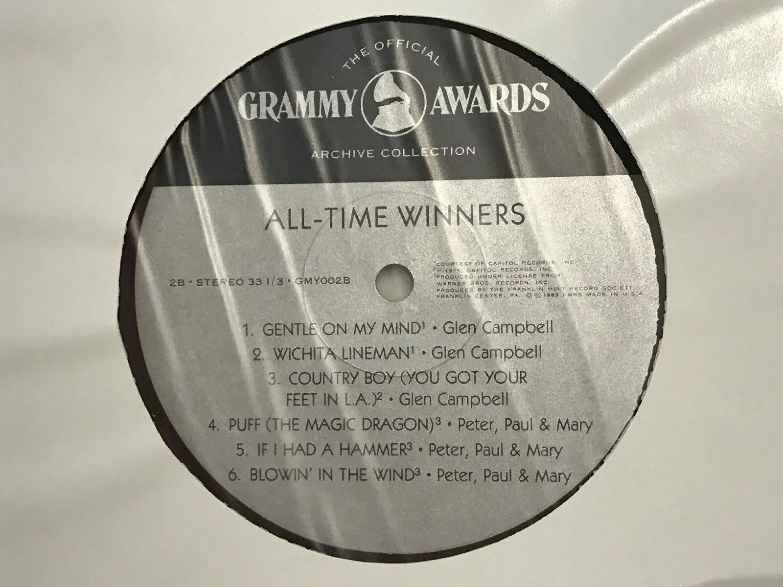 Offical Grammy Awards Archive Collection Box Set All Time Winners LP ...
