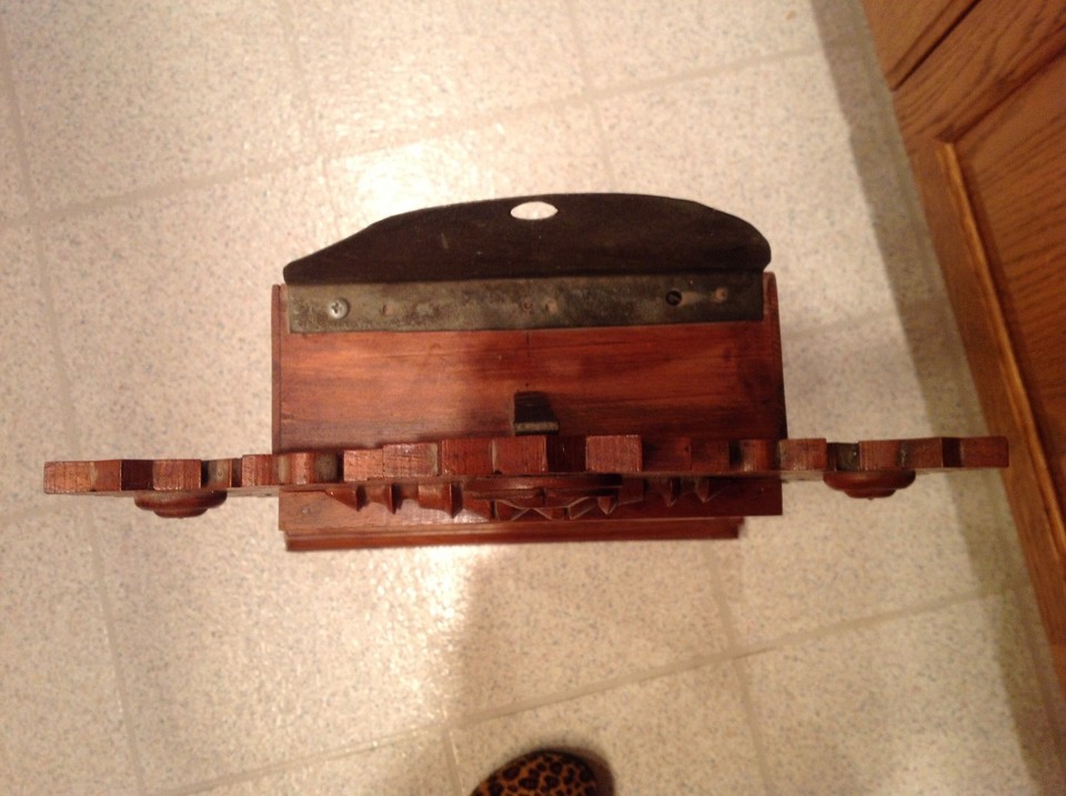 Antique Carp Mantle Clock Wm. L. Gilbert Clock Co USA Very Nice W/ Keys ...