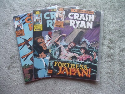 Marvel Epic Comics Crash Ryan lot of 3 books, 1-3. | eBay