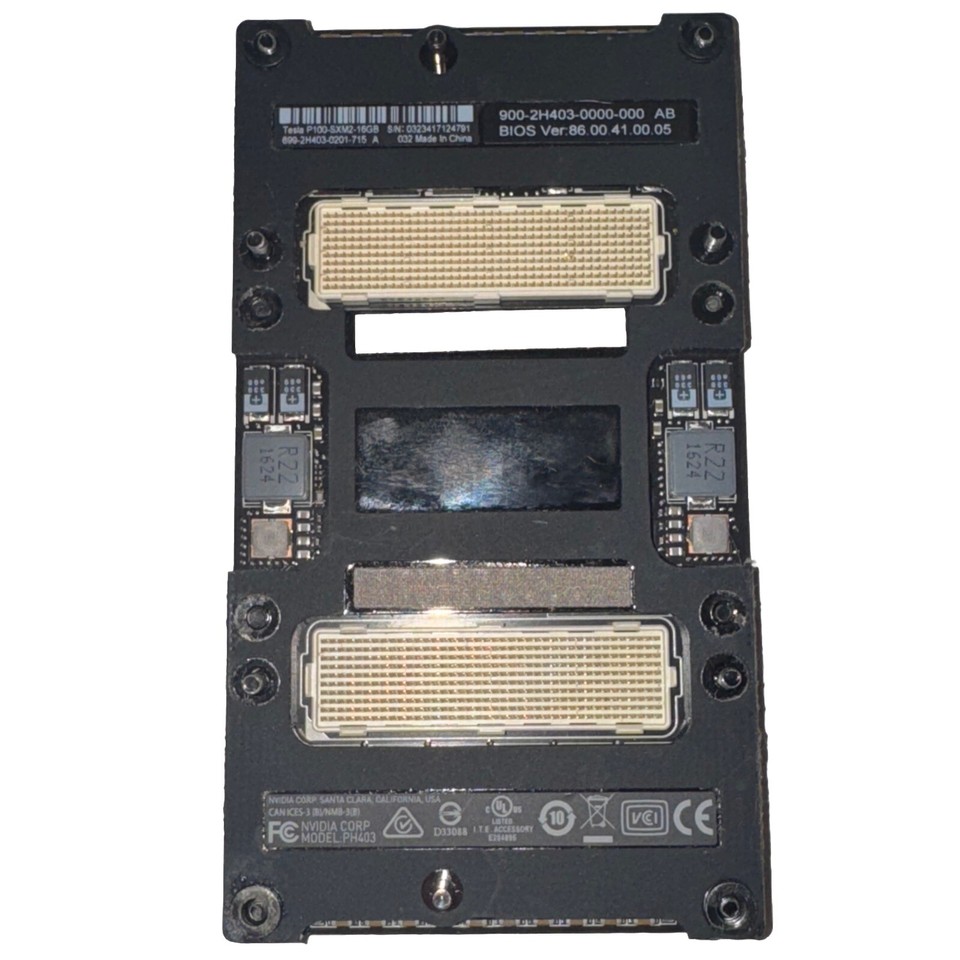 Nvidia Tesla P100 Sxm2 16GB Hbm2 Nvlink Passive Gpu 900 2H403 0400 000 ...
