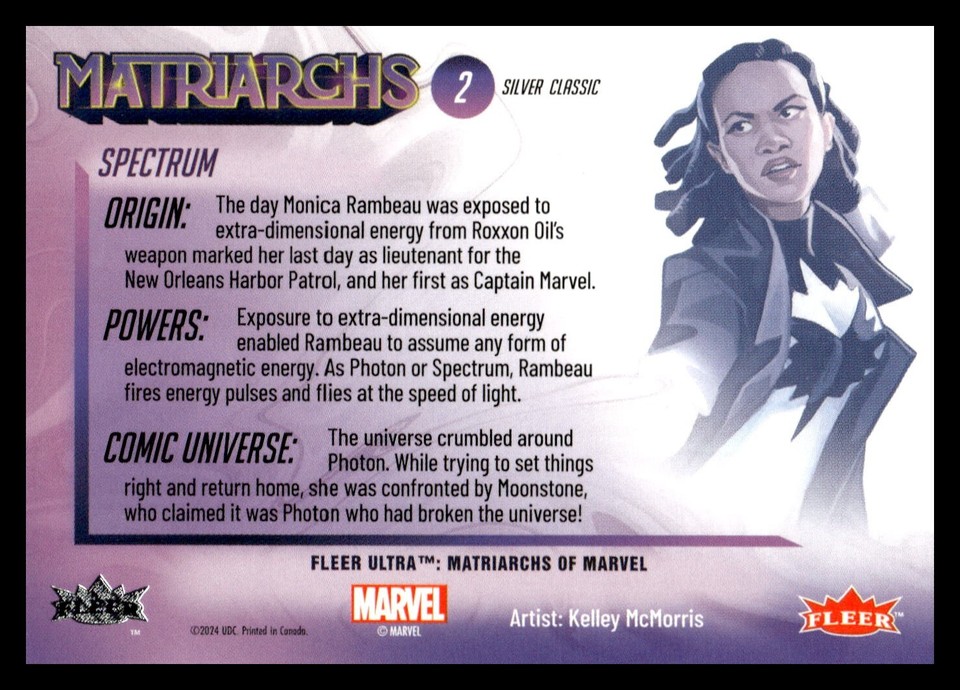 2024 Marvel Matriarchs 2 Spectrum | eBay