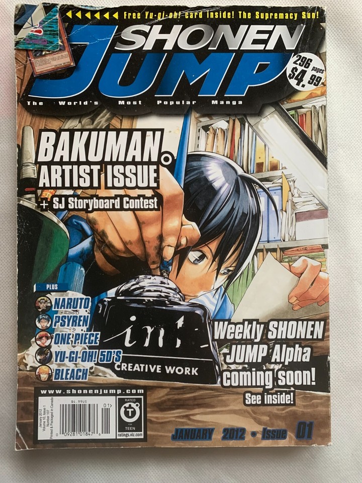 Shonen Jump Magazine 2004 to 2012 Back Issues USA Edition You Pick | eBay