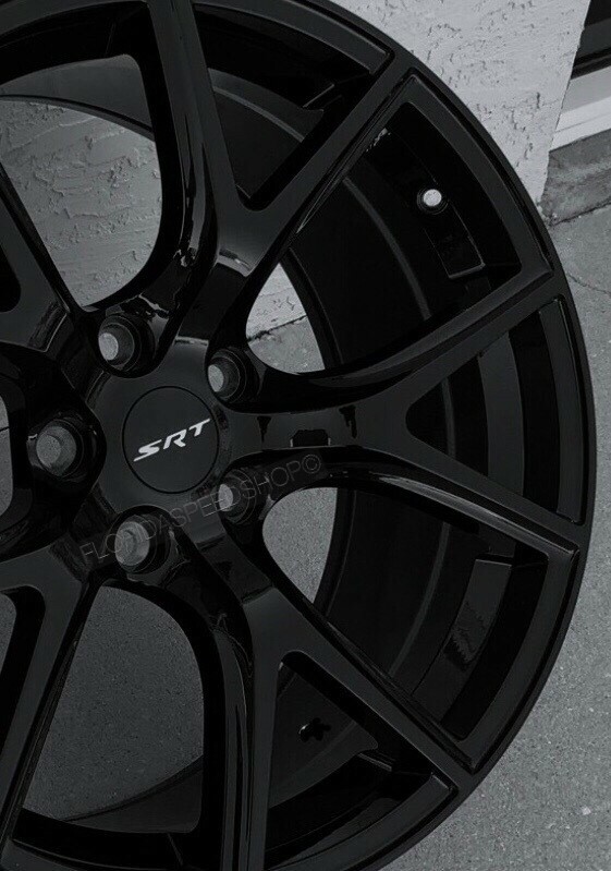 New Gloss Black SRT Trackhawk style wheels 20x10" FITS 2011-2026 DODGE ...