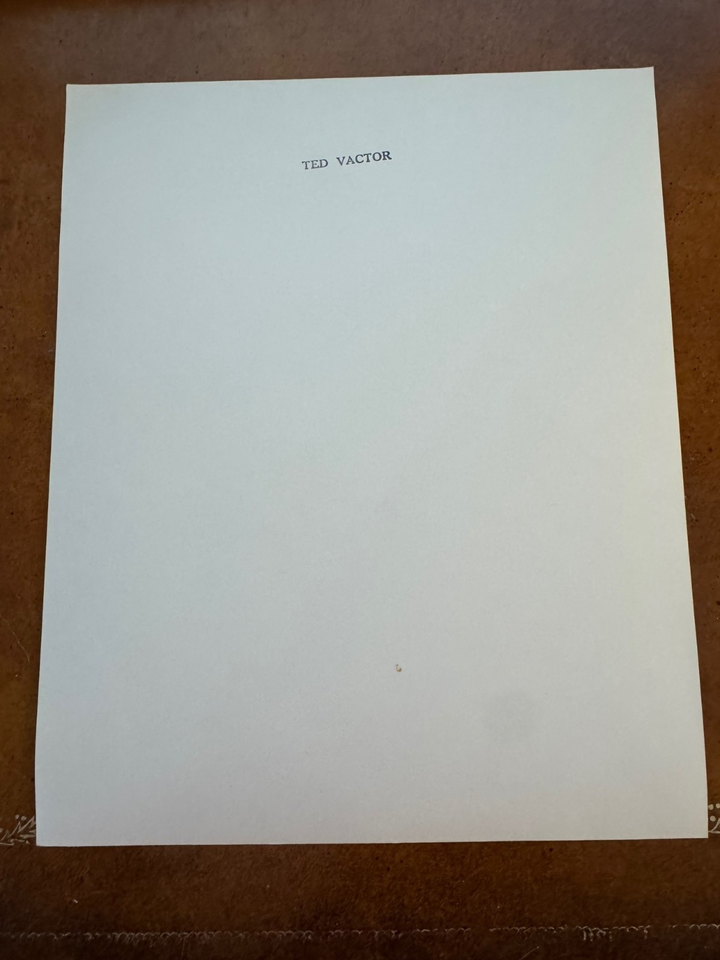 1972 Washington Redskins Football Team Issue Ted Vactor Nebraska ...
