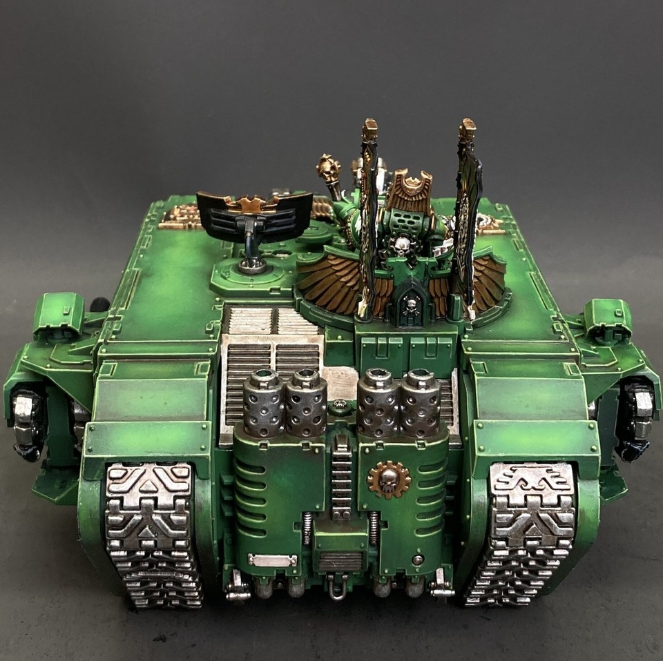 Warhammer 40K Salamanders Hq Command Tanks Sprue pro Painted Space ...