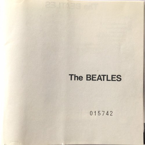The Beatles 2-CD - White Album, numbered, # 015742 (in two jewel cases ...