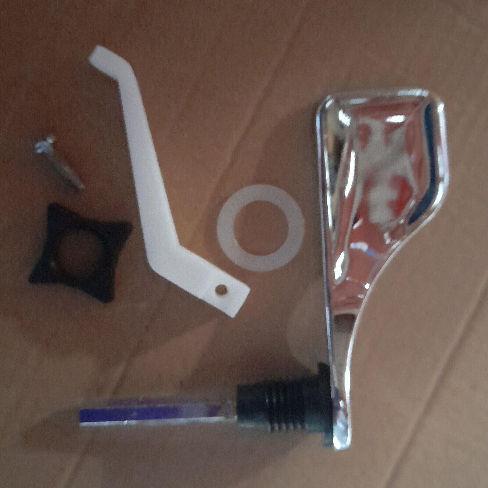 Symphony Spatula Paddle Cp Lever Cistern Easy To Use Disabled Handle 1/ ...