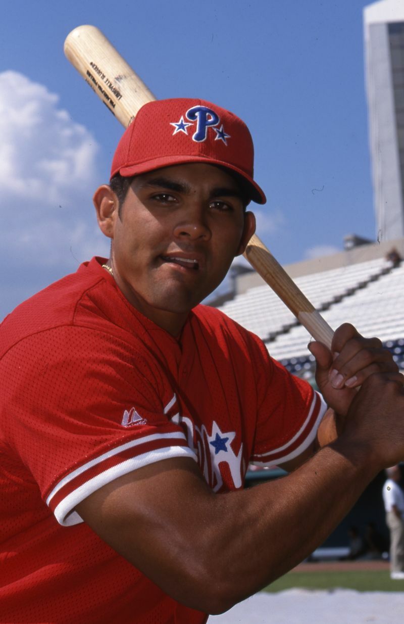 Lot of (2) 2000 Phillies JOHNNY ESTRADA Original 35mm Slide ...