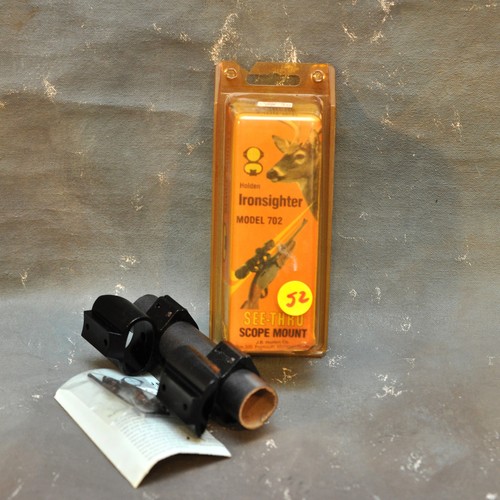 Holden Ironsighter 702 Scope Mount Integral See - Thru Mount Browning A ...