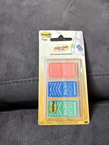 POST IT PRIORITIZATION FLAGS 682-SH-OBL 24x43mm, Orange, Blue, Lime ...