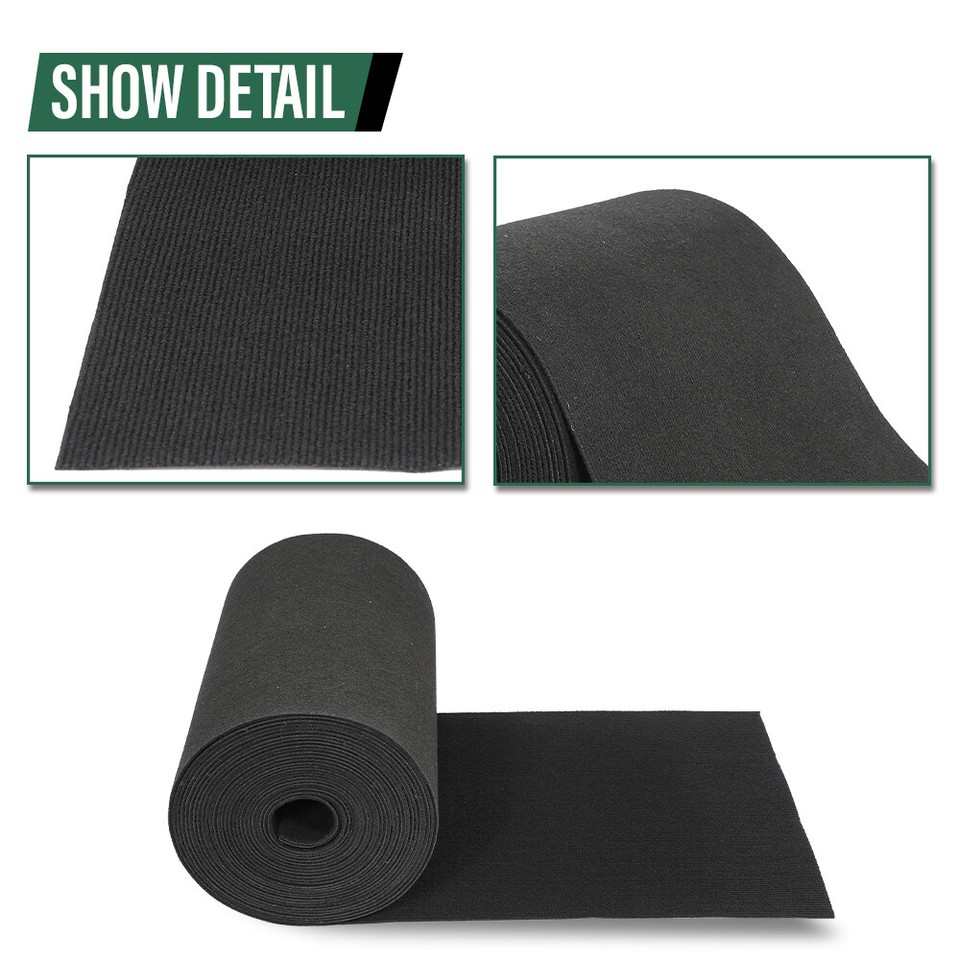 18" x 50' Ribbed Bunk Carpet / Marine Boat Trailer Runners / Outdoor ...