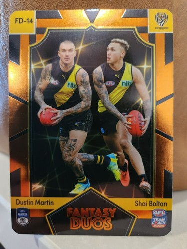 AFL TeamCoach 2023, Dustin Martin & Shai Bolton Fantasy Duos | eBay