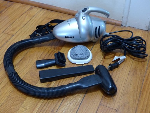 Shark Euro-Pro X Turbo Hand Held Corded Vacuum Cleaner & Attachments ...
