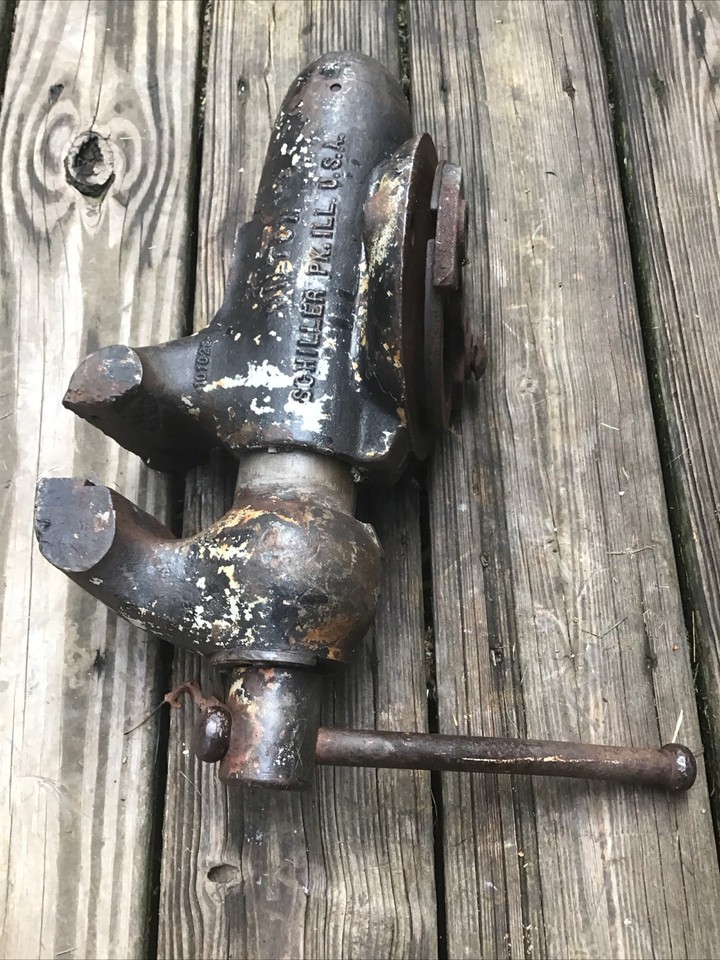 Vintage Wilton Schiller Bullet Bench Machinist Vise Tool 4" For Parts ...