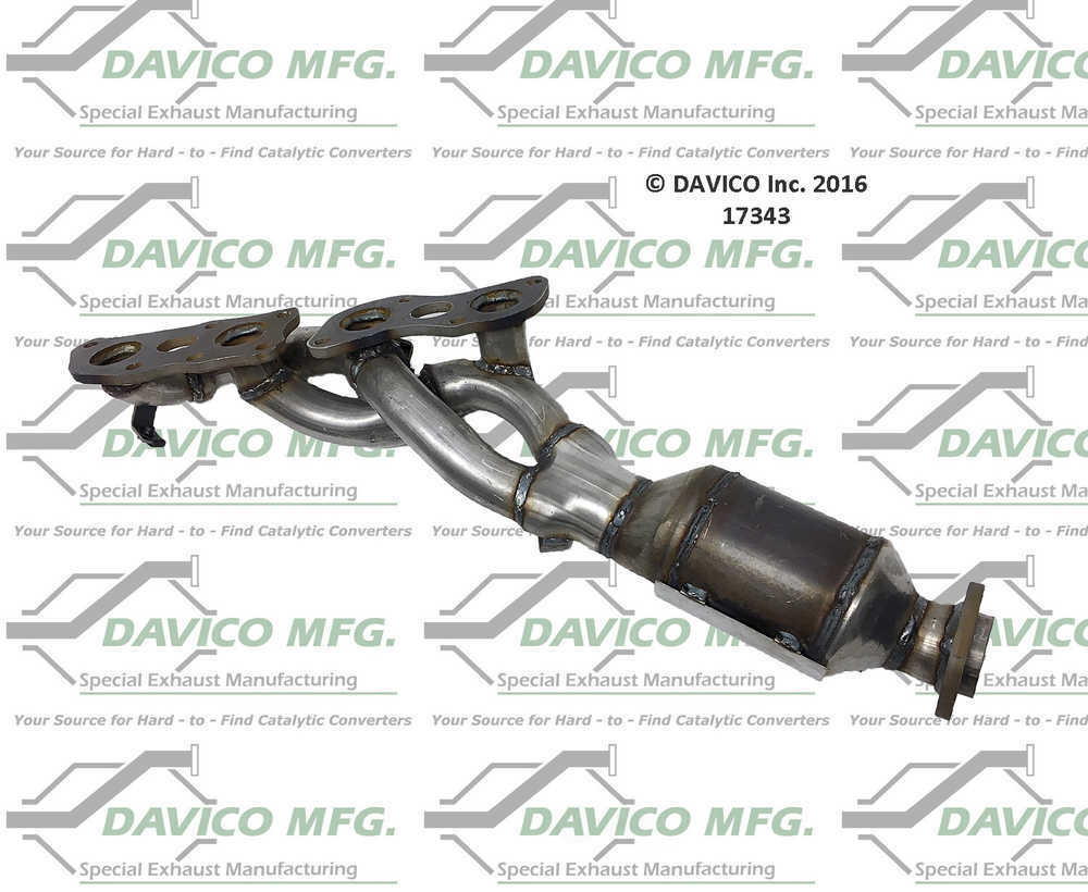 Catalytic Converter-Exact-Fit Davico 17343 fits 07-15 Lexus LS460 4.6L ...
