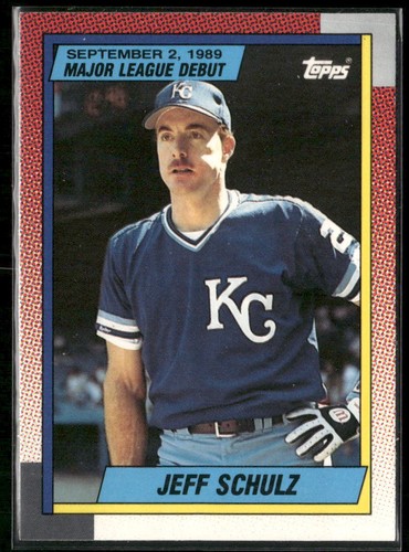 1990 Topps Major League Debut 1989 #110 Jeff Schulz | eBay