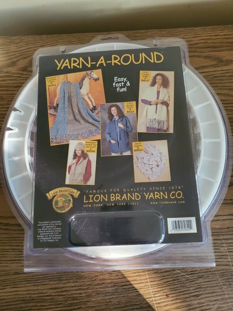 Yarn-a-round Knitting Wheel as Seen on TV by Lion BRAND for sale online ...