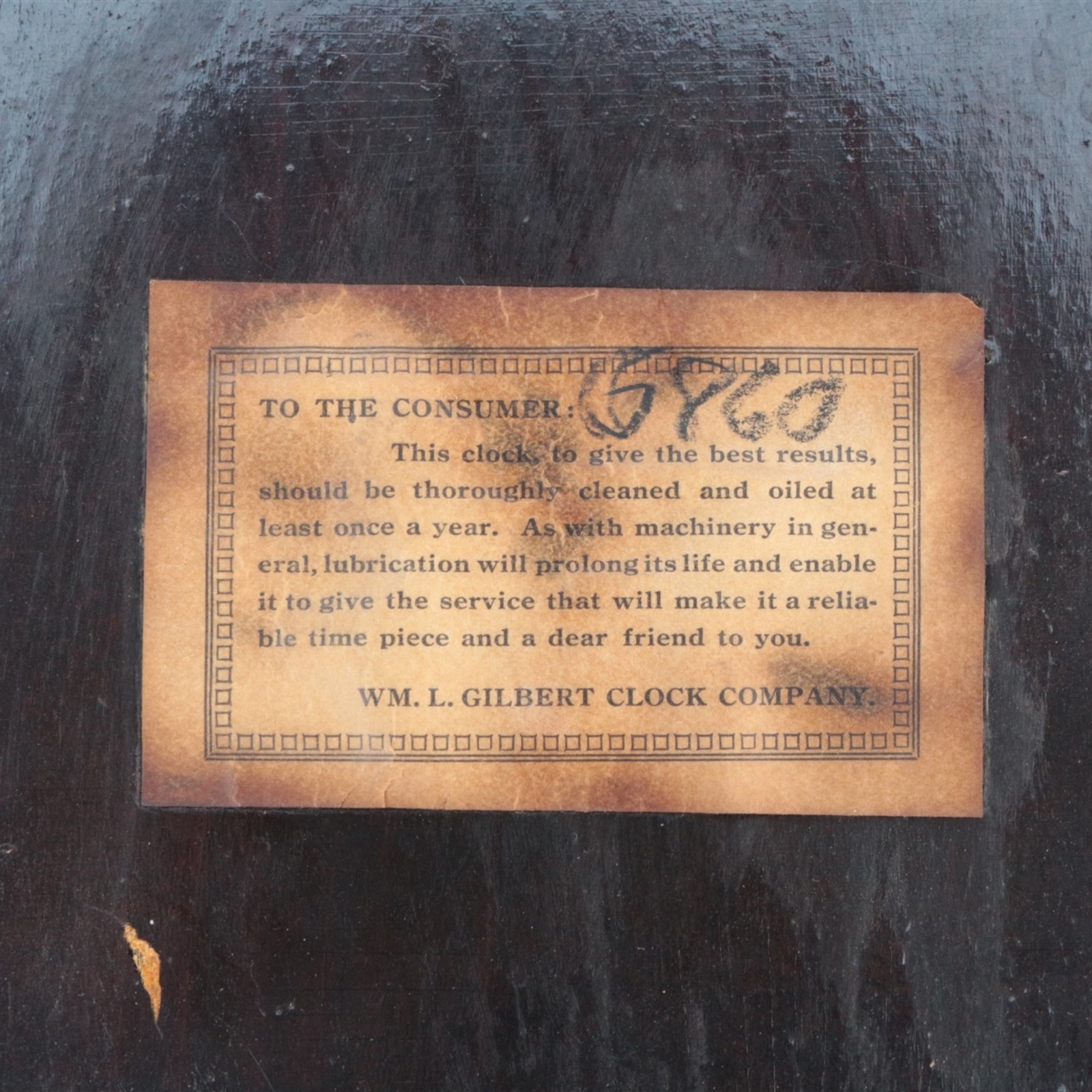 Gilbert Wooden Back Door 8-1/4 Inches Tall - GL231 | eBay