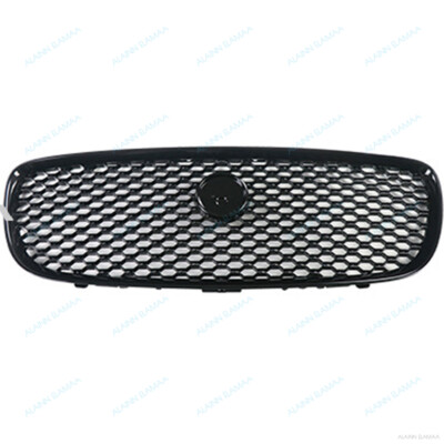 All Black Front Bumper Vent Radiator Grille For Jaguar XF XFL 2016-2019 ...