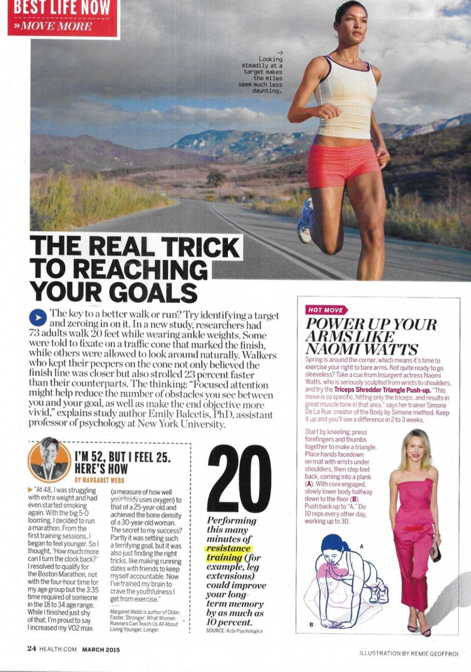 Health Magazine Alison Sweeney Body Secrets Weight Loss Best Energy ...