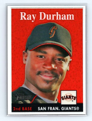 2007 Topps Heritage #THC16 Ray Durham /58 San Francisco Giants Card | eBay