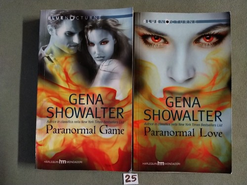 GENA SHOWALTER Paranormal love + Paranormal game | eBay