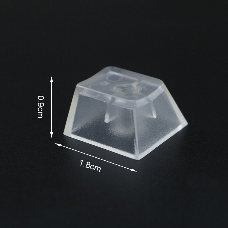10Pcs Transparent ABS Keycaps Mechanical keyboard Matte Backlit For Swi ...
