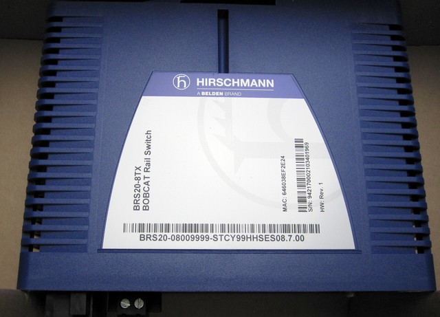 Hirschmann BOBCAT 8TX | Managed Industrial Ethernet Switch BRS20-8TX ...