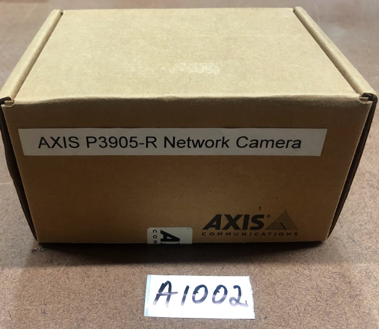 Axis P3905-R Security Camera | eBay