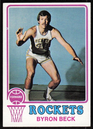 1973-74 Topps #258 Byron Beck - $1 SHIPPING (JB4) | eBay
