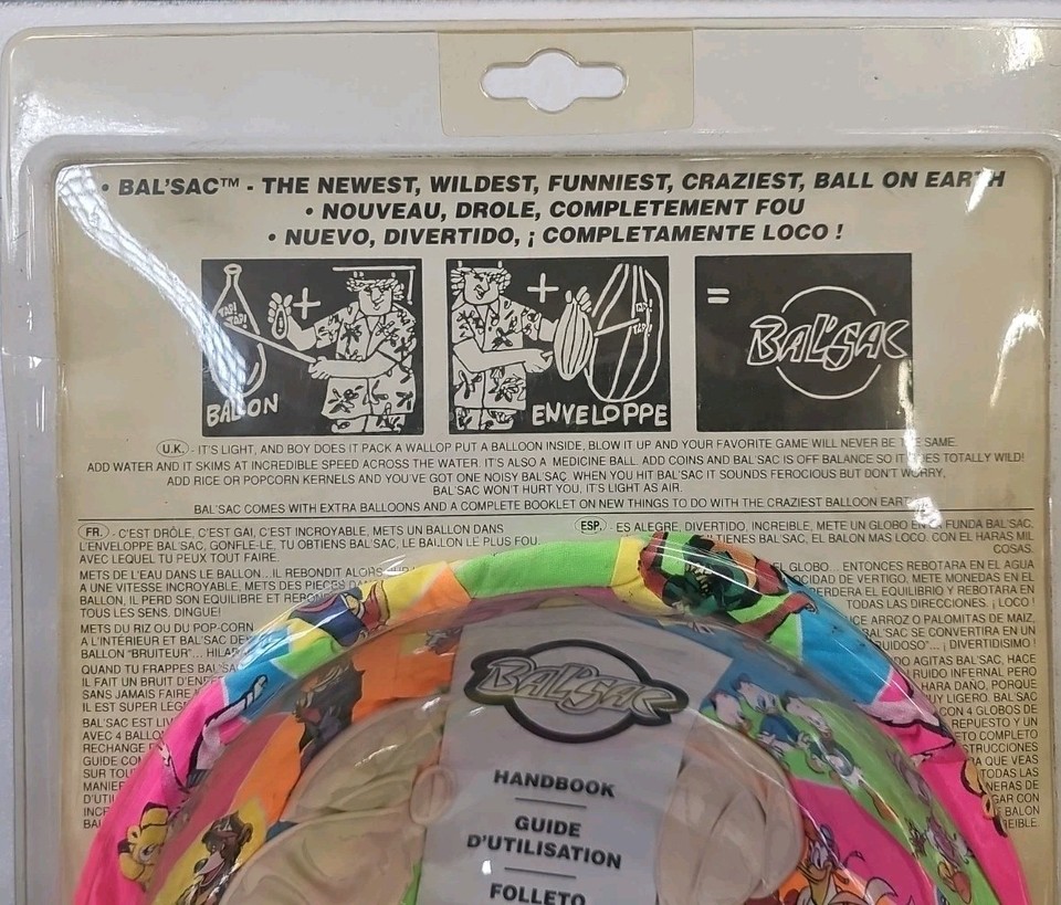Ideal 1990 Balzac, Walt Disney Club, Magic Action Balloon Ball. Mickey ...