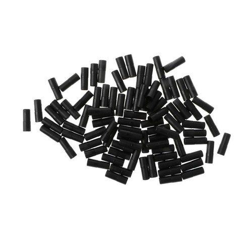 100Pcs Bicycle Brake Cable End Caps Crimps Bike Brake Wire Line Housing ...