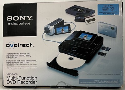 Sony DVDirect VRD-MC6 Multi-Function DVD Recorder | eBay