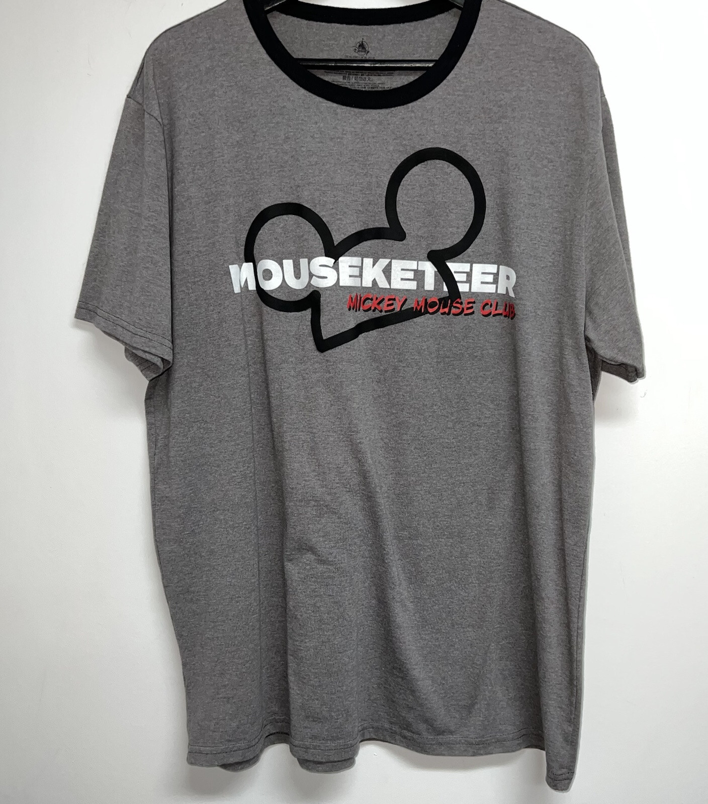 Disney Mickey Mouse Club Mouseketeer Mens T-shirt Siz… - Gem