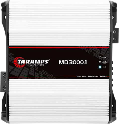 MD 3000.1 Full Range Amplifier 3000 Watts RMS 2 Ohms 1 Channel High ...
